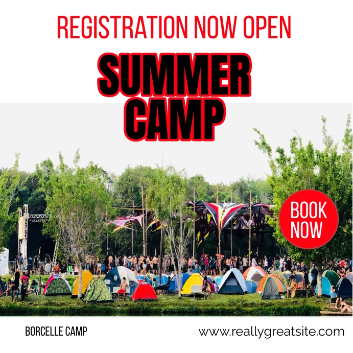 summer camp post,summer camp ad Template | PosterMyWall