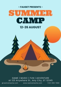 Summer Camp A4 Template | PosterMyWall