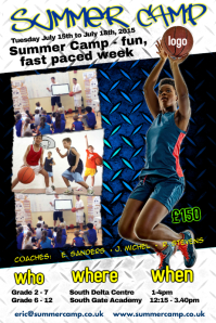 Summer Basketball Camp Template | PosterMyWall