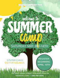 Create Summer Camp Posters Online! | PosterMyWall