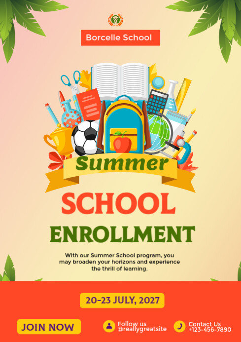 SUMMER CAMP Poster Template | PosterMyWall