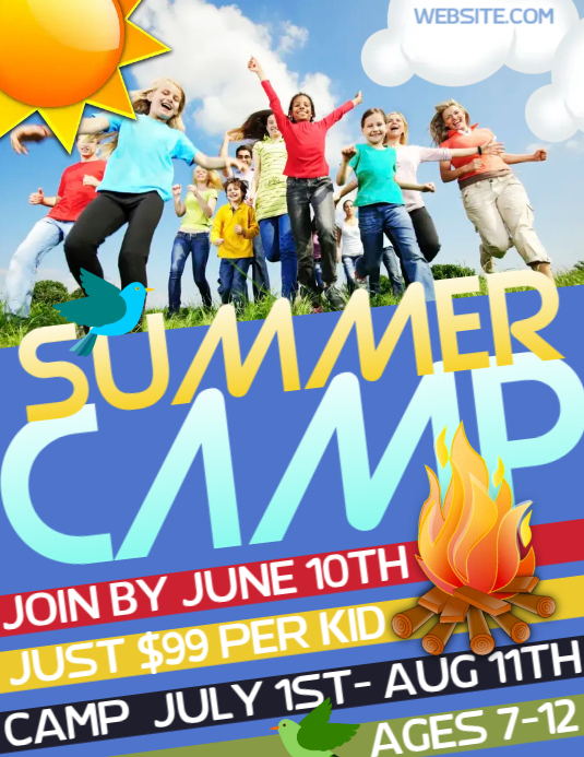 Summer Camp Template | PosterMyWall