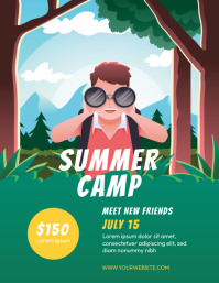 SUMMER CAMP TEMPLATE | PosterMyWall