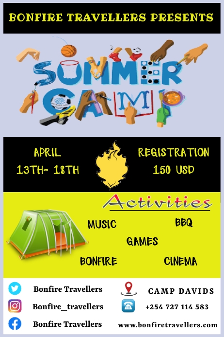 SUMMER CAMP TEMPLATE | PosterMyWall