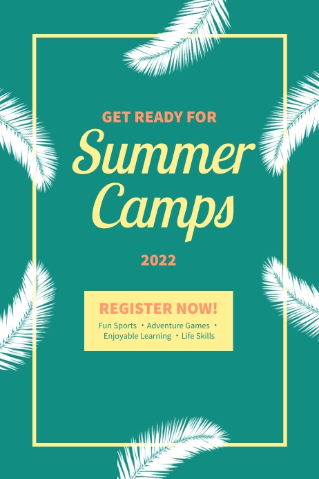 Summer Camps Poster Template | PosterMyWall