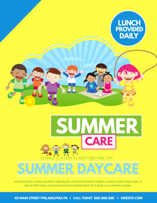 SUMMER CARE Template | PosterMyWall