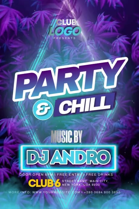 Copy of Summer Chill Party | PosterMyWall