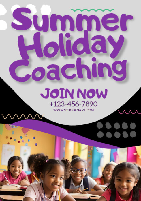 Summer class flyer A4 Template | PosterMyWall