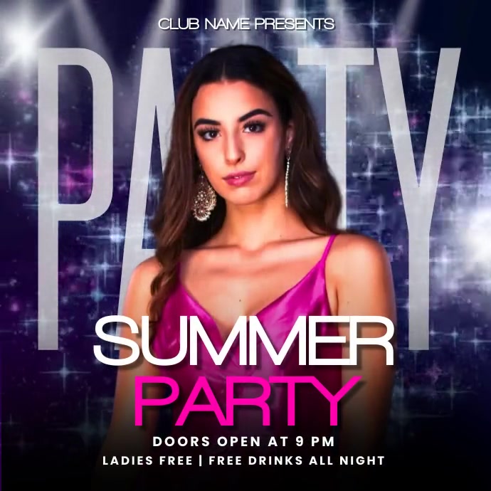 Copy of Summer Club Party | PosterMyWall