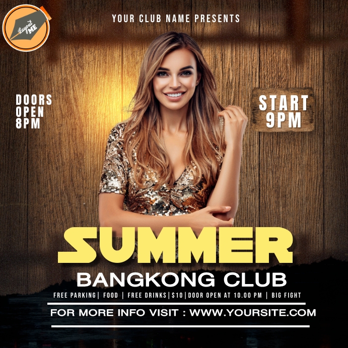 Copy of Summer Club Party | PosterMyWall