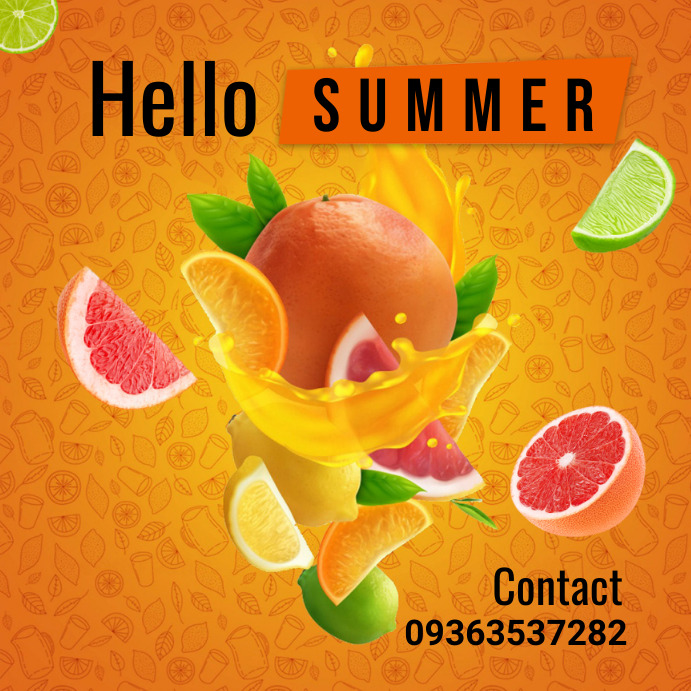 Summer Cocktail Ads Template | PosterMyWall