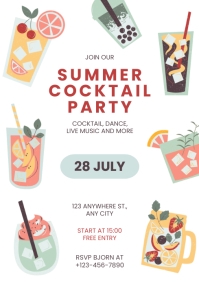 Spring Party A4 Template | PosterMyWall