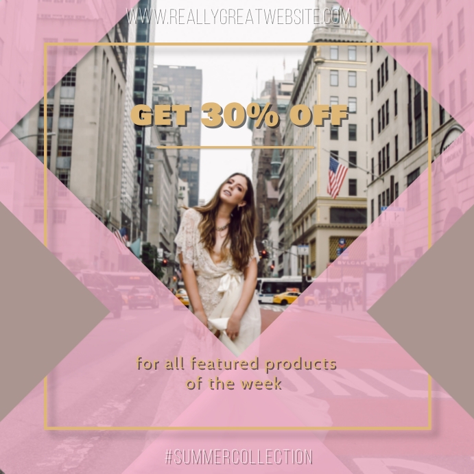 SUMMER COLLECTION Template | PosterMyWall