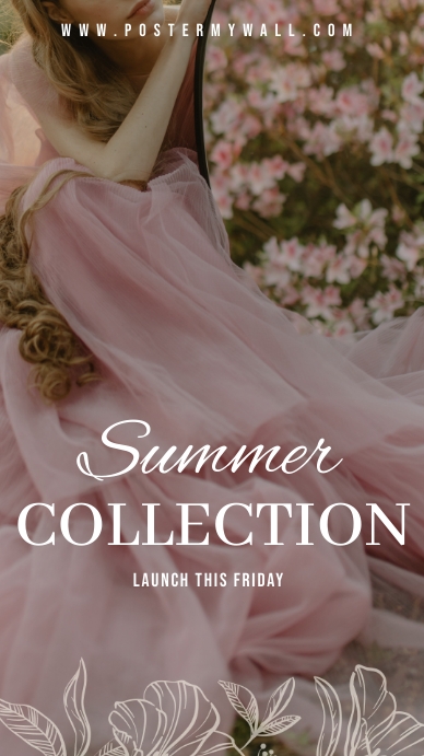 SUMMER COLLECTION Template | PosterMyWall