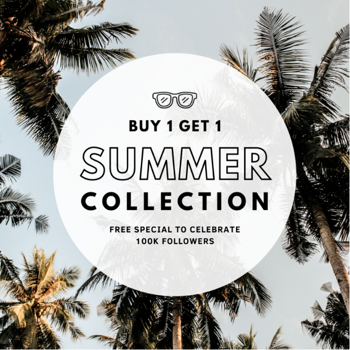 SUMMER COLLECTION Template | PosterMyWall