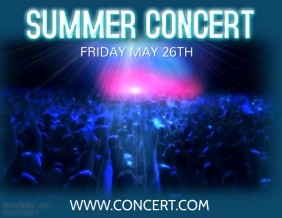 Concert/Band Flyer Templates | PosterMyWall