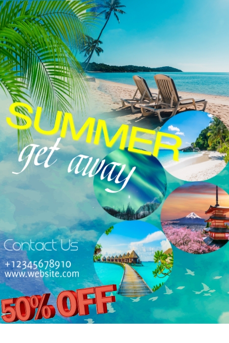 SUMMER DAY Template | PosterMyWall