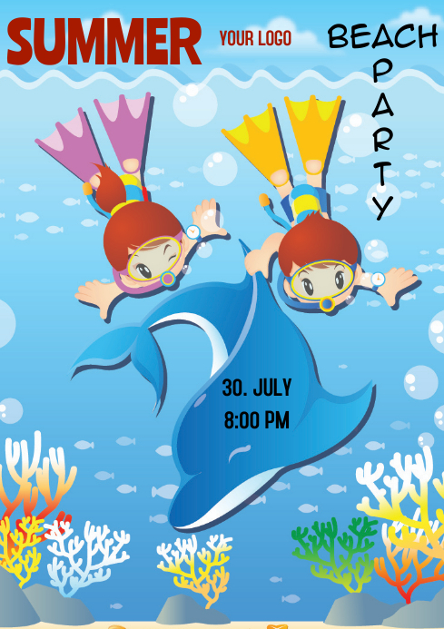 Summer Day Template | PosterMyWall