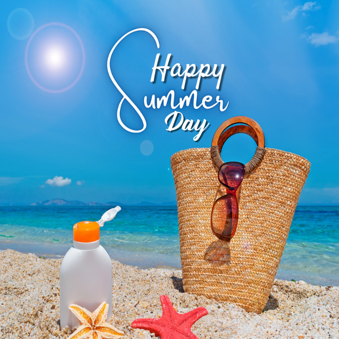 Plantilla de Summer Day Poster Template | PosterMyWall