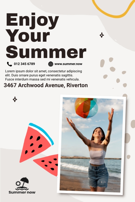 Summer Design AD Template | PosterMyWall