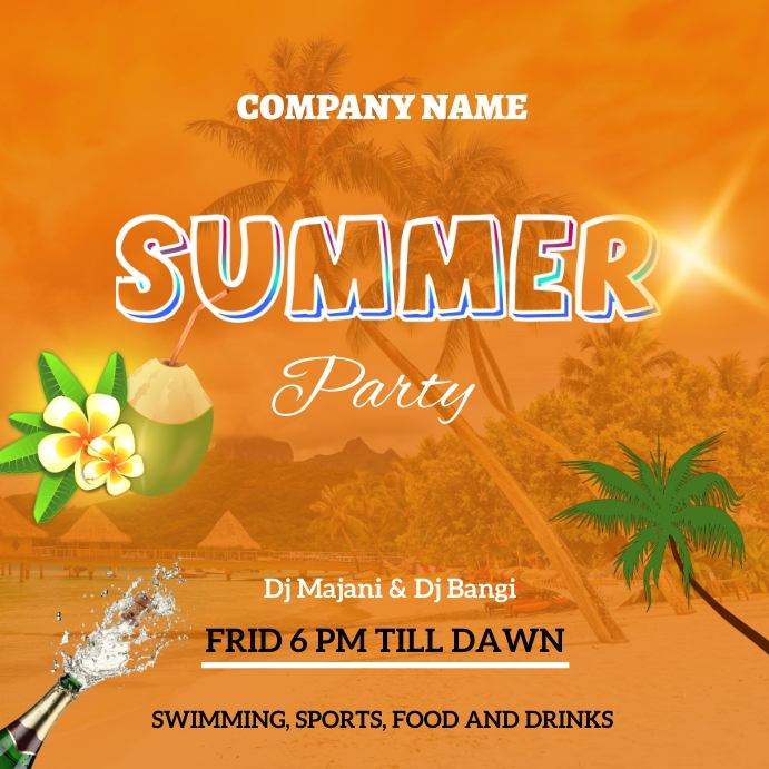Summer Template | PosterMyWall