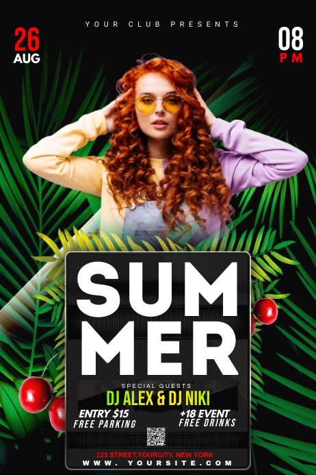 SUMMER Template | PosterMyWall