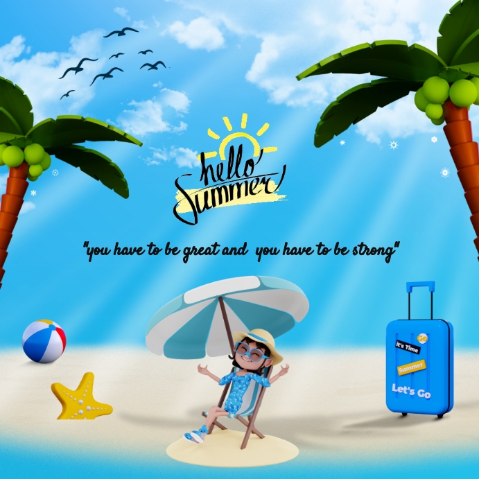 SUMMER Template | PosterMyWall