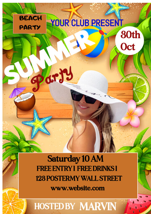 Summer Template | PosterMyWall