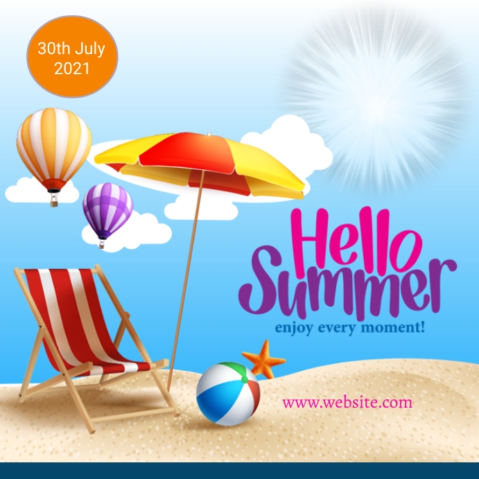 Summer Template | PosterMyWall