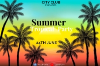 Summer Coolers Poster Template | PosterMyWall