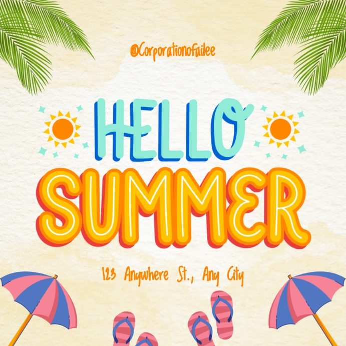 Summer Template | PosterMyWall