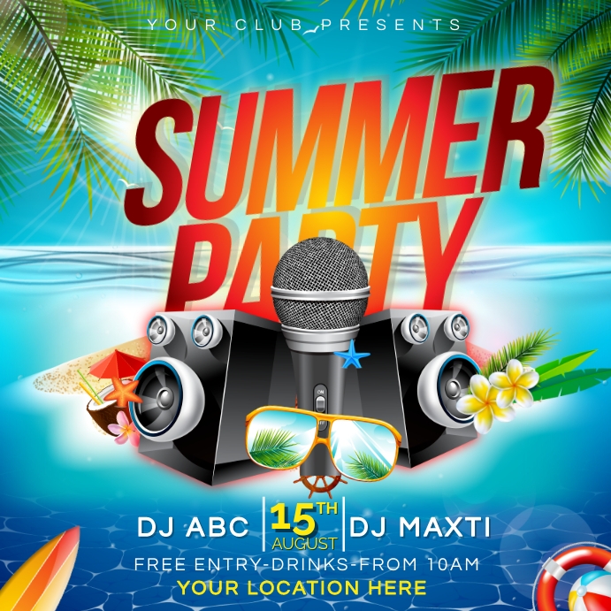 Summer Template | PosterMyWall