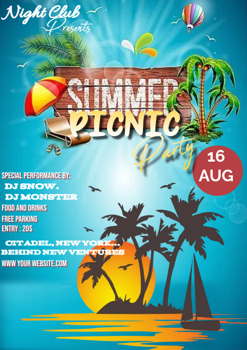 Summer Template | PosterMyWall