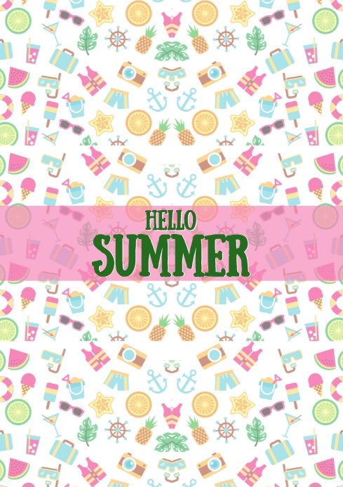 SUMMER Template | PosterMyWall
