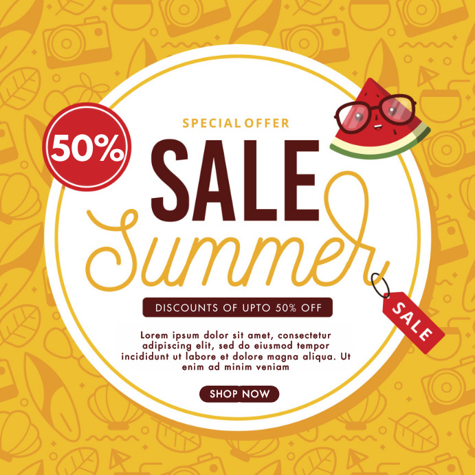 Modèle Summer | PosterMyWall