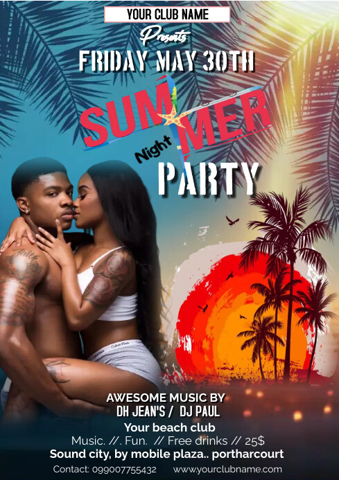 Summer Template | PosterMyWall