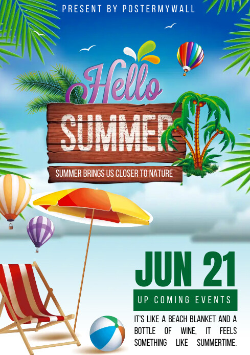Summer Template | PosterMyWall