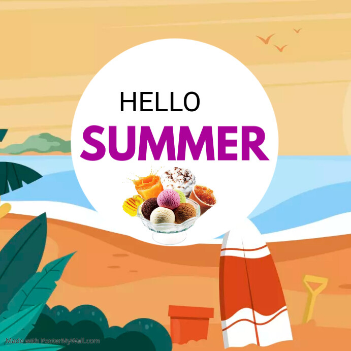SUMMER Template | PosterMyWall