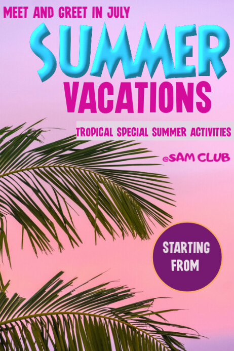 Copy of SUMMER | PosterMyWall