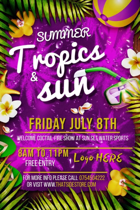 Summer Template | PosterMyWall