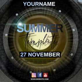 SUMMER EVENT BANNER Template | PosterMyWall