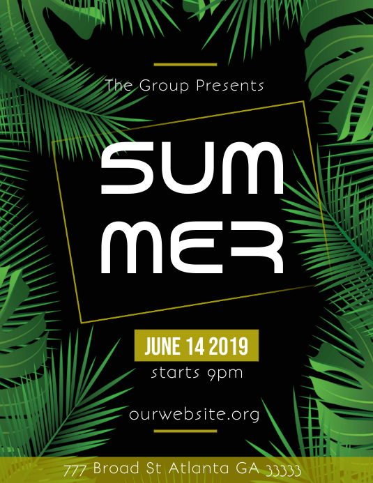 Summer Event Template | PosterMyWall