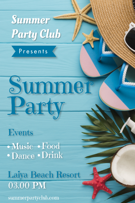 Summer Event Template | PosterMyWall
