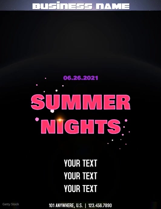 SUMMER EVENT Template | PosterMyWall