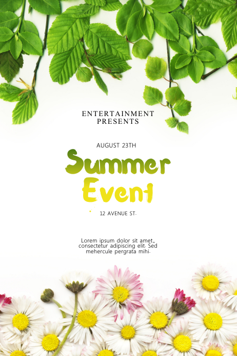 Summer Event Flyer Template | PosterMyWall