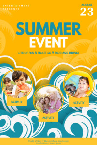 Summer Banner Template | PosterMyWall