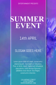 Summer Event Flyer Template | PosterMyWall