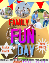 SUMMER FAMILY FUN DAY Template | PosterMyWall