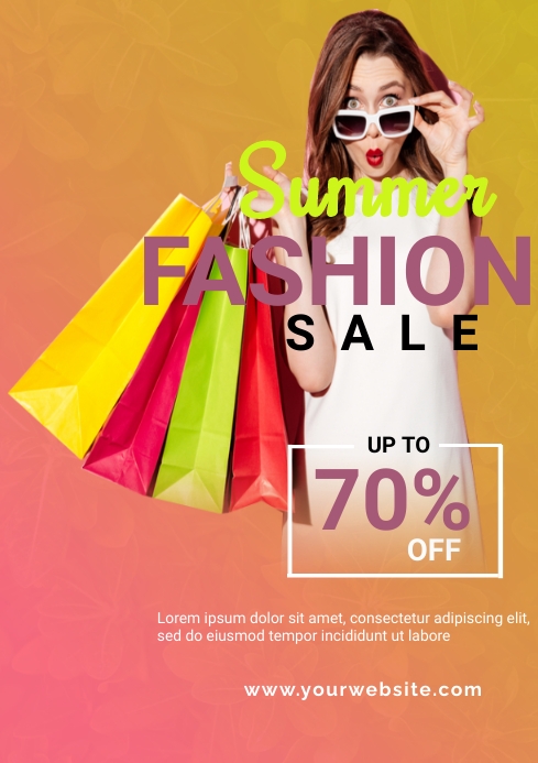 Copy of SUMMER FASHION TEMPLATE | PosterMyWall