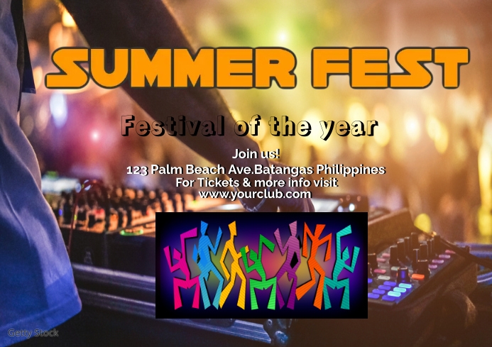 Summer Fest Template | PosterMyWall